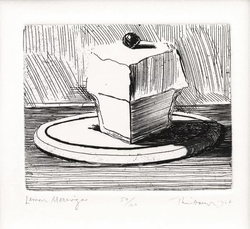 Wayne Thiebaud: Lemon Meringue, 1964 – The Upsilon Store